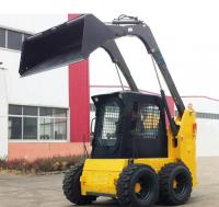 China 950kg Rated Load Skid Steer Loader 55kW Diesel Engine Front End Loader for sale