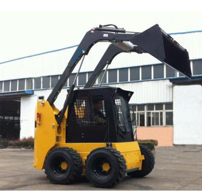 China 950kg Rated Load Skid Steer Loader 55kW Diesel Engine Front End Loader for sale