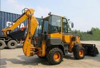 China 2.5 Ton 4WD Backhoe Loader 1.0m3 Bucket 6600kg Operating Weight for sale