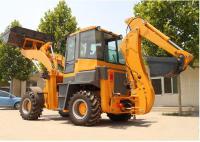 China 2.5 Ton 4WD Backhoe Loader 1.0m3 Bucket 6600kg Operating Weight for sale