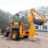 China Towable Tractor Loader Backhoe 5200kg 4 in 1 Bucket Multifunction Digging for sale