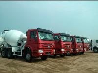 China HOWO 6x4 Concrete Mixer Truck 10 Wheels 9 Cubic Meter Agitating Capacity 290HP for sale