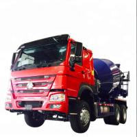 China HOWO 6x4 Concrete Mixer Truck 10 Wheels 9 Cubic Meter Agitating Capacity 290HP for sale