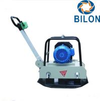 China 3 Phase 3KW Electric Reversible Plate Compactor 125kg 20kN Centrifugal Force for sale