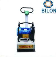 China 3 Phase 3KW Electric Reversible Plate Compactor 125kg 20kN Centrifugal Force for sale