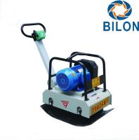 China 3 Phase 3KW Electric Reversible Plate Compactor 125kg 20kN Centrifugal Force for sale