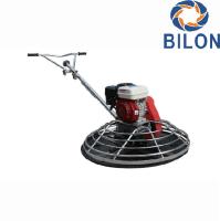 China 1000mm Concrete Power Trowel 2mm Combination Blade Gas Engine 5.0-6.5HP for sale