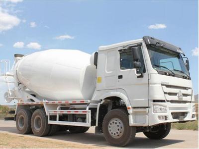 China Euro 4 Standard 6x4 Concrete Mixer Truck 9CBM 380HP 10 Wheels for sale