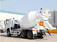 China Euro 4 Standard 6x4 Concrete Mixer Truck 9CBM 380HP 10 Wheels for sale