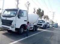 China HOWO A7 9m3 371HP Diesel Concrete Mixer Truck 6x4 30000kg GVW for sale
