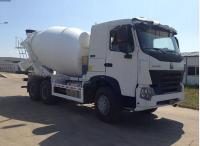 China HOWO A7 9m3 371HP Diesel Concrete Mixer Truck 6x4 30000kg GVW for sale