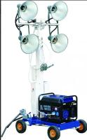 China Diesel 3KW Metal Halide Lamp Inflatable Light Tower Lighting Machine for sale