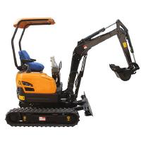 China Garden 1.6T Mini Crawler Excavator Machine Displacement 23.3 L / Min for sale