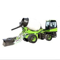 China Multifunctional 3.5 M3 Self Loading Concrete Mixer Vehicle / Cement Mixer Truck for sale