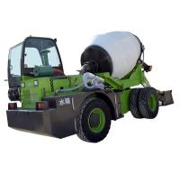 China Multifunctional 3.5 M3 Self Loading Concrete Mixer Vehicle / Cement Mixer Truck for sale