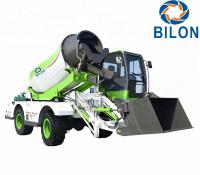 China High Efficient 4 CBM Mini Concrete Mixer Truck Closed Circuit Hydraulic Rotation System for sale