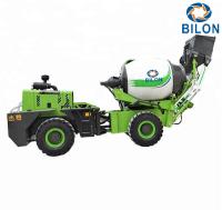 China 1.5 CBM Self Loading Mobile Concrete Mixer Machine Charging Capacity 2300L for sale