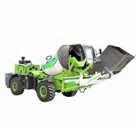 China 1.5 CBM Self Loading Mobile Concrete Mixer Machine Charging Capacity 2300L for sale