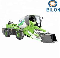 China 1.5 CBM Self Loading Mobile Concrete Mixer Machine Charging Capacity 2300L for sale