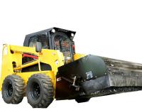 China Heavy Duty 85HP Skid Wheel Loader With Mitsubishi Diesel Engine for sale