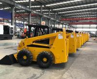 China Heavy Duty 85HP Skid Wheel Loader With Mitsubishi Diesel Engine for sale