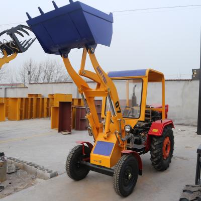 China 400kg Mini Wheel Loader 0.25m³ Bucket 16.2kw Diesel Engine Earthwork Machinery for sale