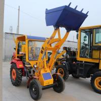 China 400kg Mini Wheel Loader 0.25m³ Bucket 16.2kw Diesel Engine Earthwork Machinery for sale