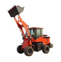 China 1.2 Ton Front End Mini Wheel Loader 42kw Diesel Engine Hydraulic Construction Machine for sale