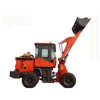 China 1.2 Ton Front End Mini Wheel Loader 42kw Diesel Engine Hydraulic Construction Machine for sale