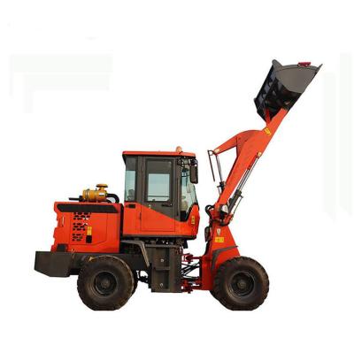 China 1.2 Ton Front End Mini Wheel Loader 42kw Diesel Engine Hydraulic Construction Machine for sale