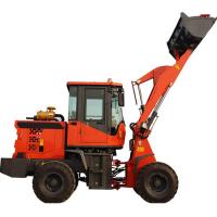 China 1.2 Ton Front End Mini Wheel Loader 42kw Diesel Engine Hydraulic Construction Machine for sale