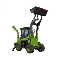 China 2.5 Ton Backhoe Loader 76 kW 103 HP Earth Moving Machinery with 1.2 M3 Bucket for sale