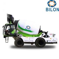 China 6.5 CBM Self Loading Concrete Mixer Truck 4x4x4 17 Rpm Drum Speed 92 KW Deutz Engine for sale