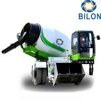 China 6.5 CBM Self Loading Concrete Mixer Truck 4x4x4 17 Rpm Drum Speed 92 KW Deutz Engine for sale