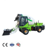 China 5.5 CBM Self Loading Concrete Mixer Truck 860L Water Tank FAW 110KW Engine for sale
