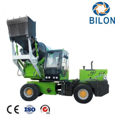 China 5.5 CBM Self Loading Concrete Mixer Truck 860L Water Tank FAW 110KW Engine for sale