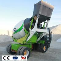 China 5.5 CBM Self Loading Concrete Mixer Truck 860L Water Tank FAW 110KW Engine for sale