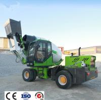 China 5.5 CBM Self Loading Concrete Mixer Truck 860L Water Tank FAW 110KW Engine for sale