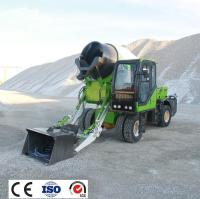China 5.5 CBM Self Loading Concrete Mixer Truck 860L Water Tank FAW 110KW Engine for sale