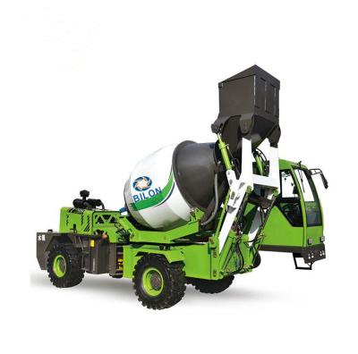 China 2.0 Cubic Meter Concrete Mixer Truck Self Loading Drum Mixing Capacity 2.0 CBM for sale
