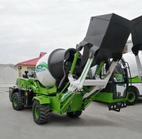 China 2.0 Cubic Meter Concrete Mixer Truck Self Loading Drum Mixing Capacity 2.0 CBM for sale