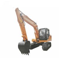 China High - Efficiency 15 Ton Hydraulic Crawler Excavator Engine Power 92kw / 2200rpm for sale