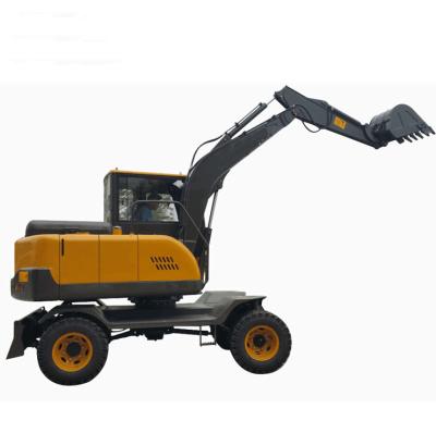 China 0.24 M3 Bucket Wheel Excavator 6 Ton with Shimadzu Pump Parker Valve 42kw for sale