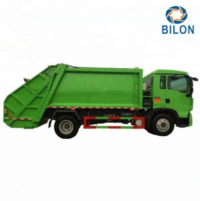 China HOWO 4x2 10 CBM Manual Garbage Compactor Truck Waste Collection Vehicle for sale