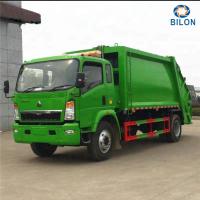 China HOWO 4x2 10 CBM Manual Garbage Compactor Truck Waste Collection Vehicle for sale