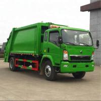 China HOWO 4x2 10 CBM Manual Garbage Compactor Truck Waste Collection Vehicle for sale
