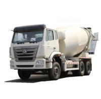 China 6x4 336HP Mobile Concrete Mixer Truck 12CBM 9.726L Displacement for sale