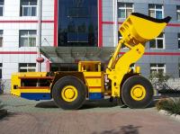 China 4CBM Underground Load Haul Dump Loader 186kw 2000rpm DANA36000 Transmission for sale