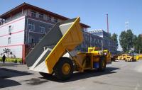 China 10 CBM Mini Underground Mining Machines With Cummins Egine / Mining Dump Truck for sale