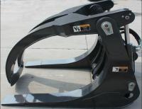 China Hydraulic Cylinders Control Grapple Attachment for Logs Wheel Loader 3t 5t 7t for sale
